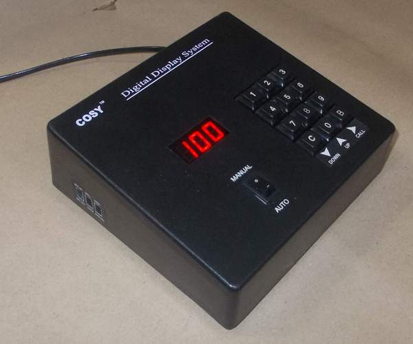 Token Display, Token Display System, Token Number Display